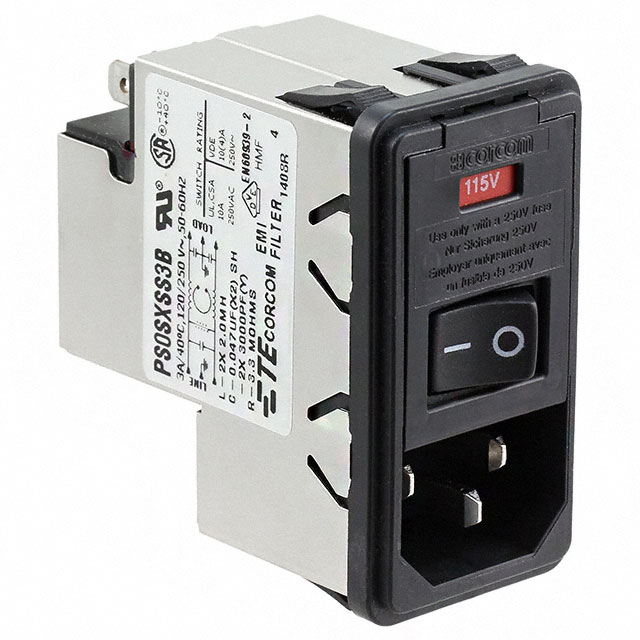 6609107 TE Connectivity Corcom Filters | AC Power Connectors